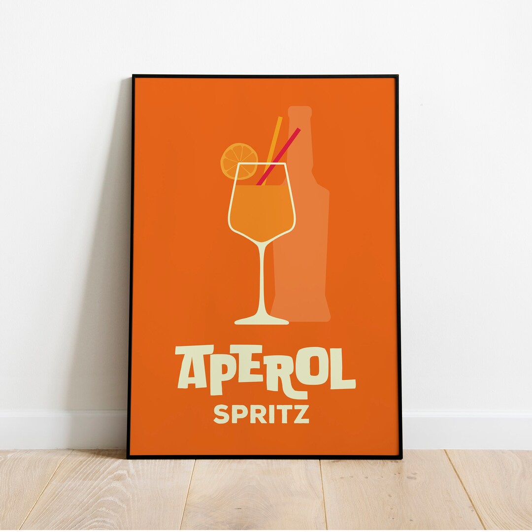 APEROL SPRITZ Impression | Accueil Bar Cuisine | Cocktails | Art mural ...