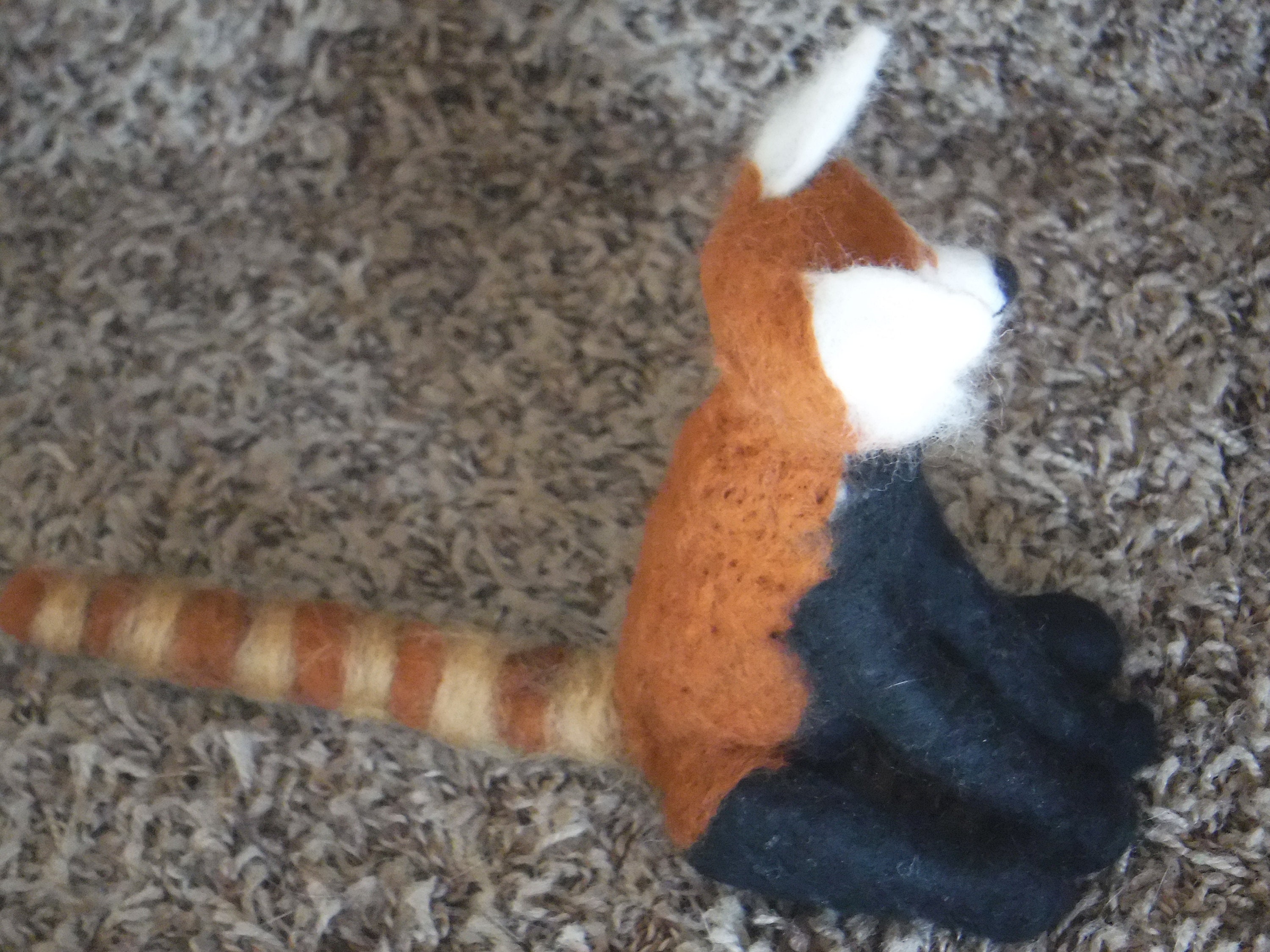 Red Panda, Needle Felted Red Panda, Collectible Red Panda - Etsy