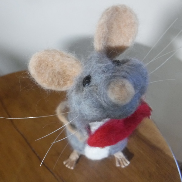 Needle Felt Mouse - Etsy