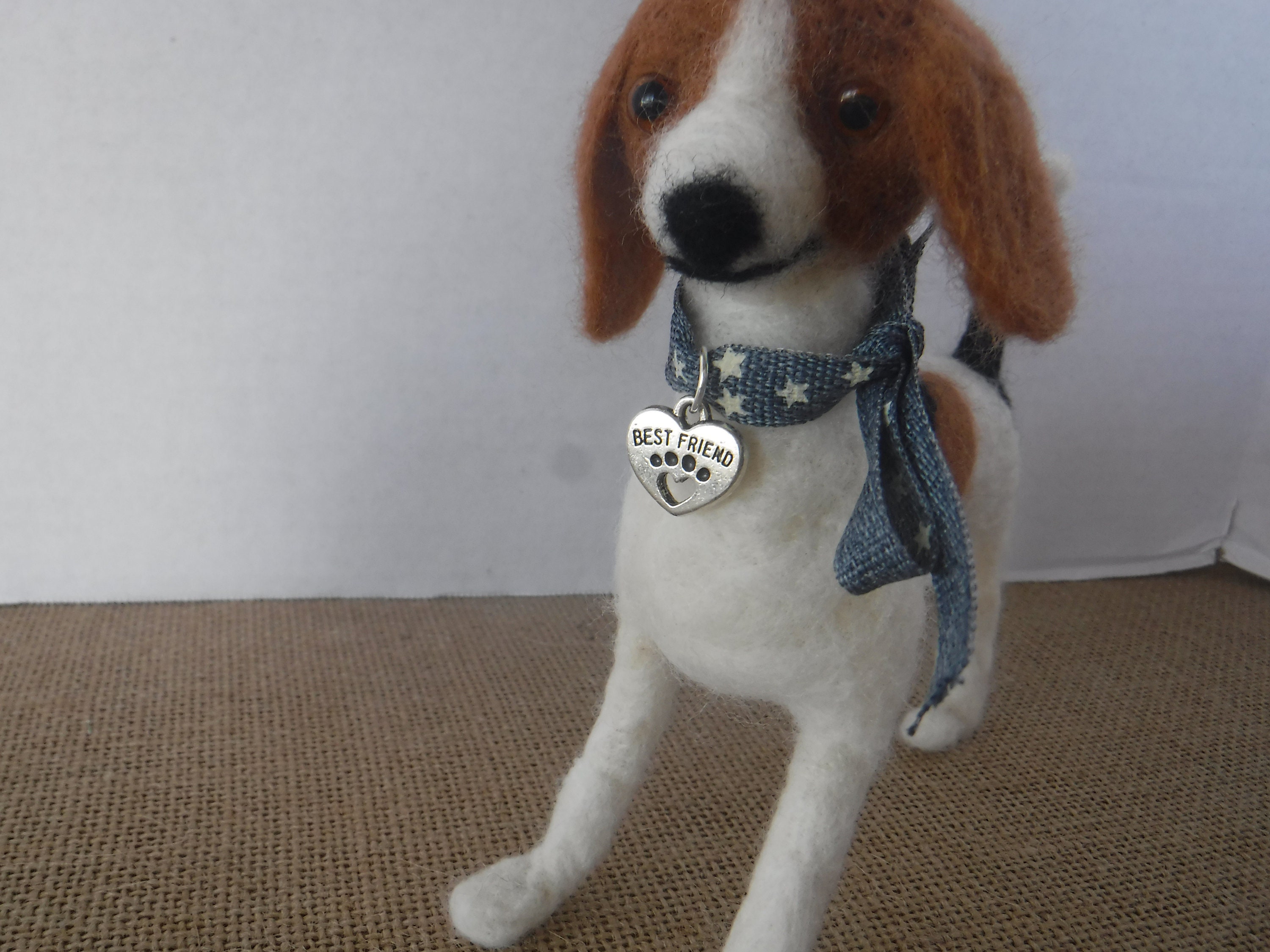Beagle, Needle Felt Beagle, Miniature Beagle, Needle Felt Dog ...