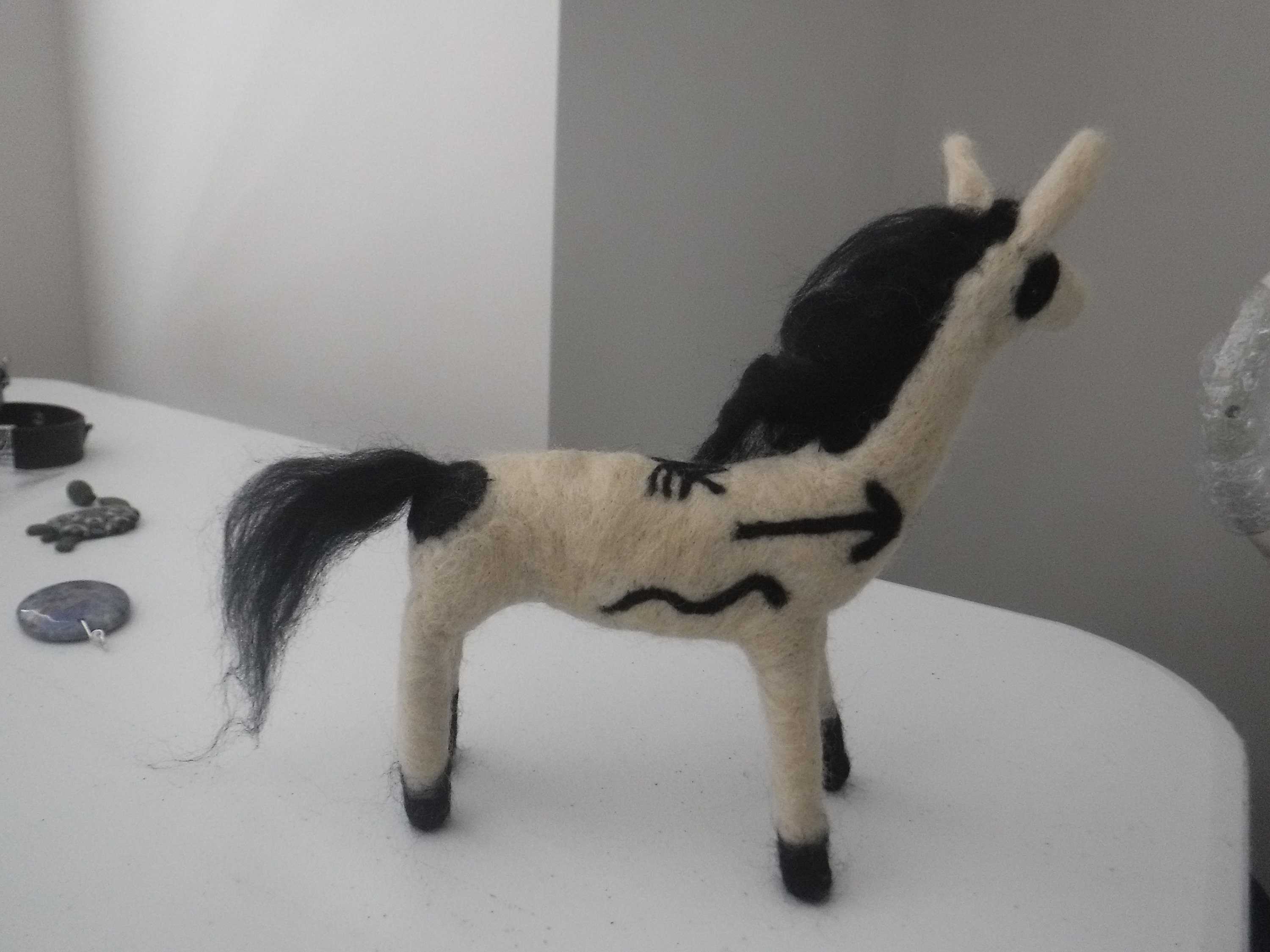 Spirit Pony, Needle Felted Pony, Wild West Pony, Collectible Horse - Etsy