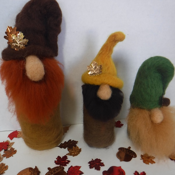 Needle Felted Gnomes - Etsy