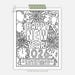 Printable Christian Happy New Year Colouring Page, the Lord Bless You ...