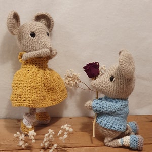 PDF Crochet Milla and Mille Mus - Etsy