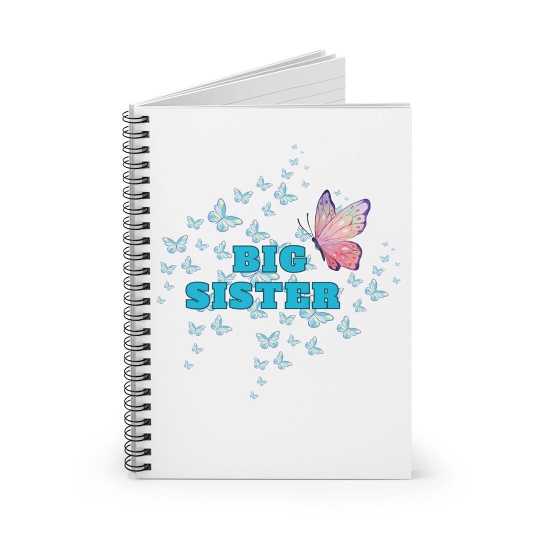 BIG SISTER JOURNAL Spiral Notebook - Ruled Line - Etsy