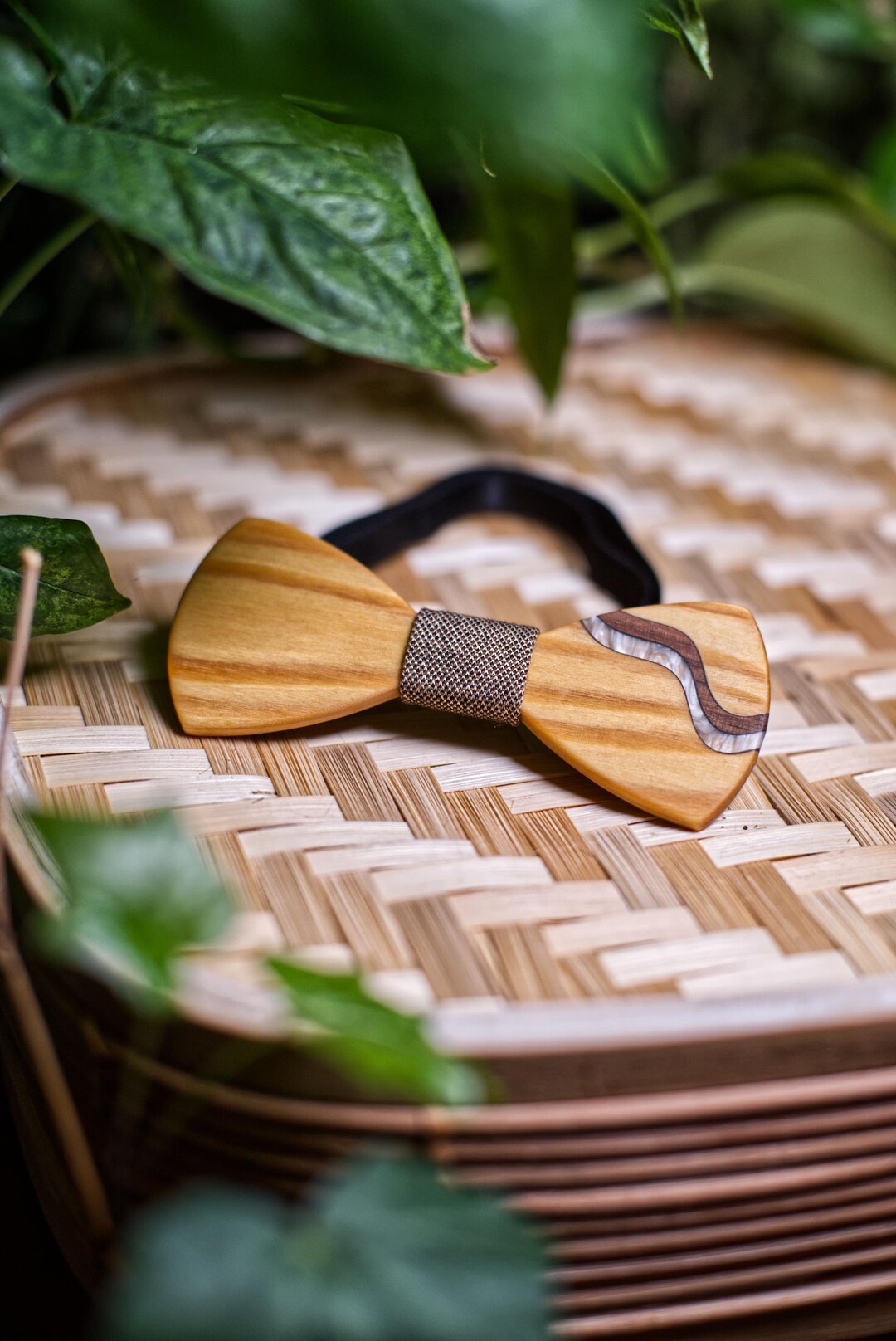 The Navigator · Limited Edition Solid Wood Bow Tie With Solid Wood and ...