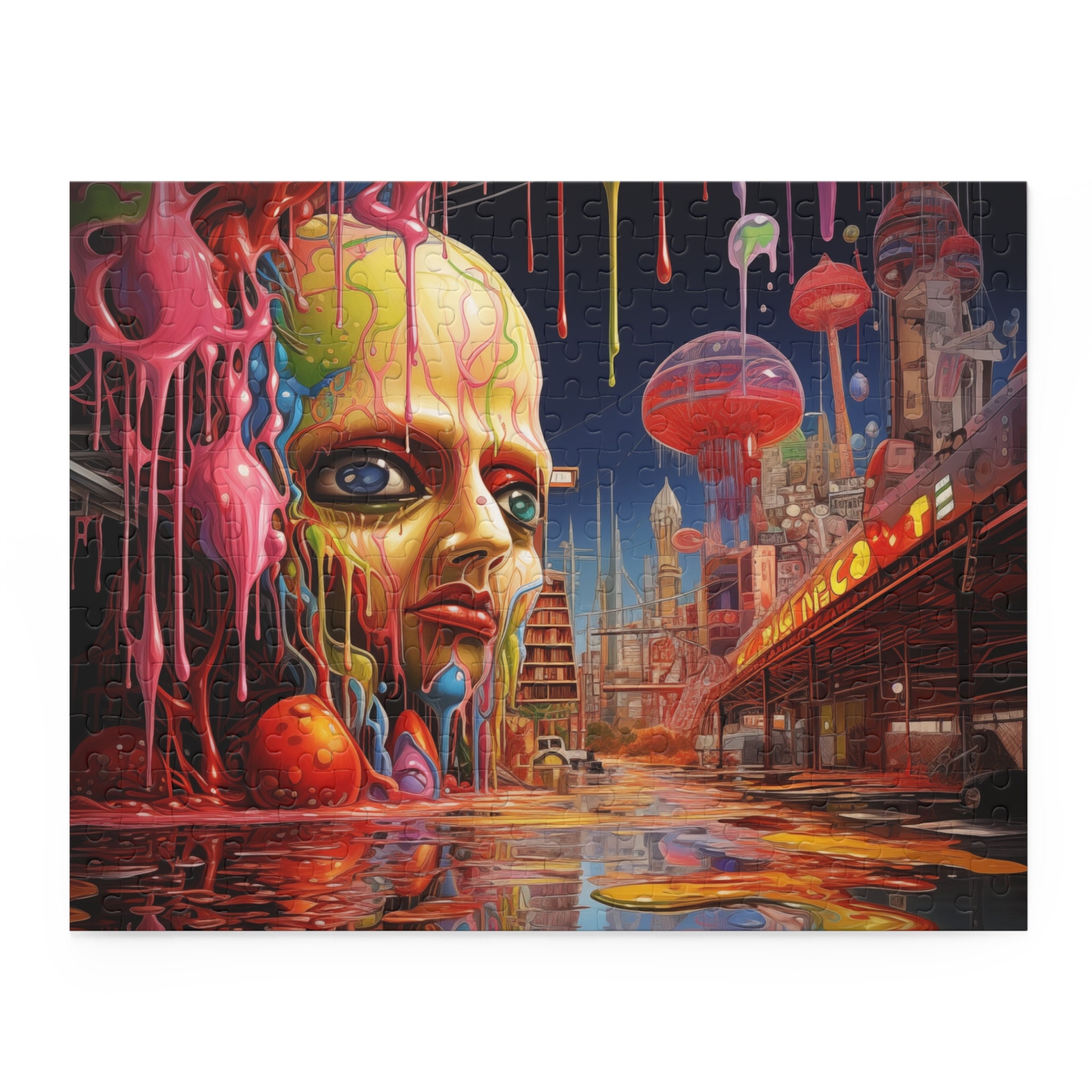 Puzzle 120, 252, 500-piece, Trippy Mind Puzzle, Trippy Puzzle ...