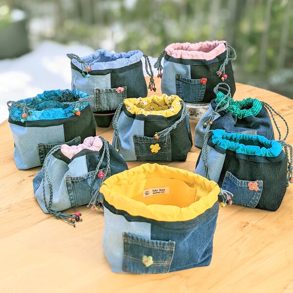 Upcycled Denim Bag - Etsy