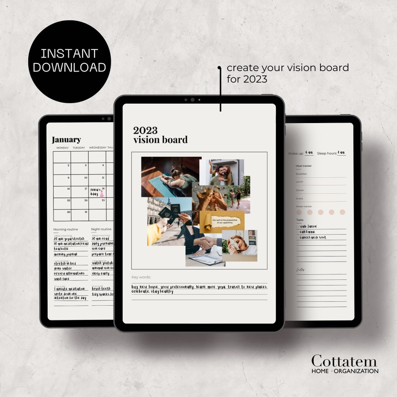 Digital Planner 2023 for Good Notes Personal Planner,monthly Planner ...