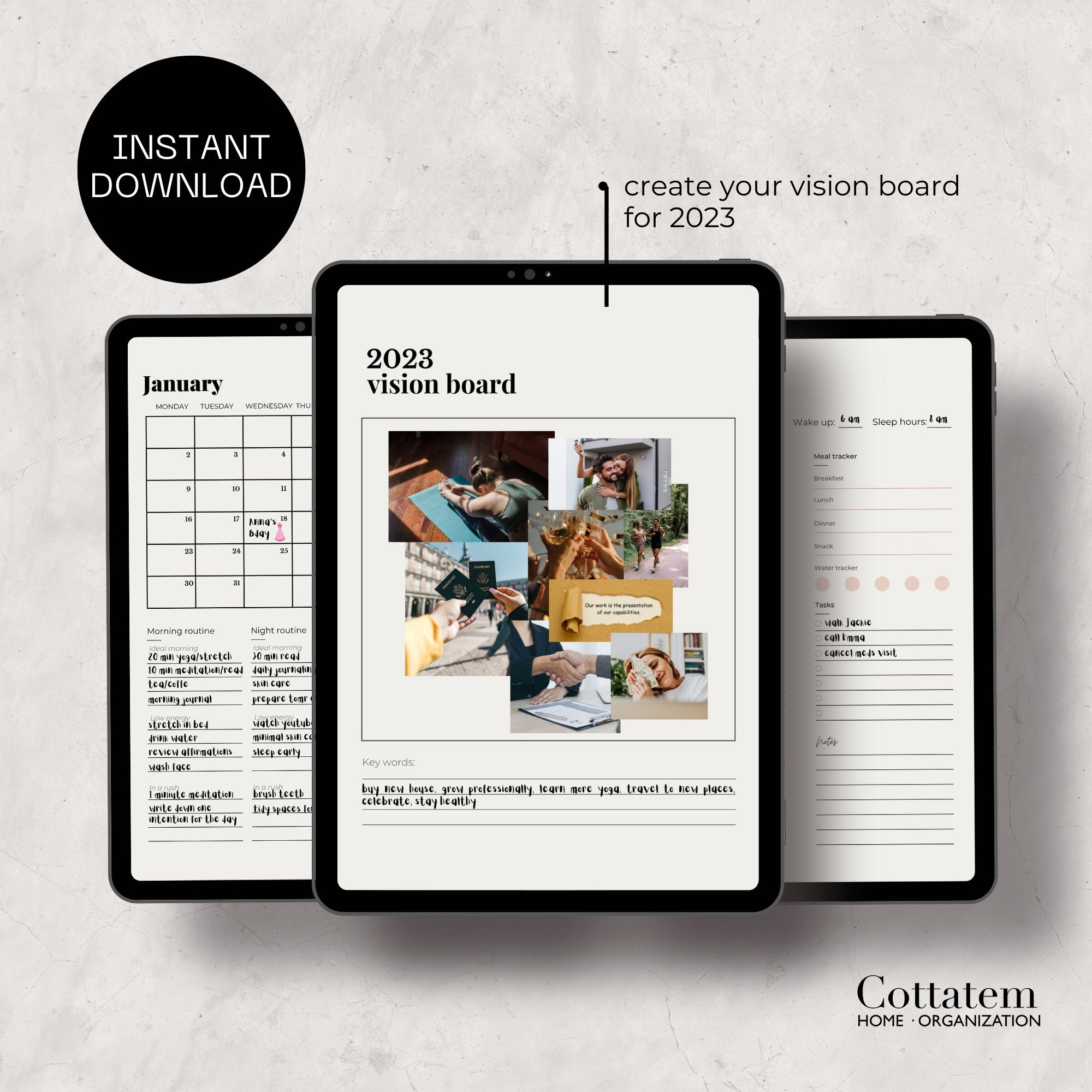 Digital Planner 2023 for Good Notes Personal Planner,monthly Planner ...