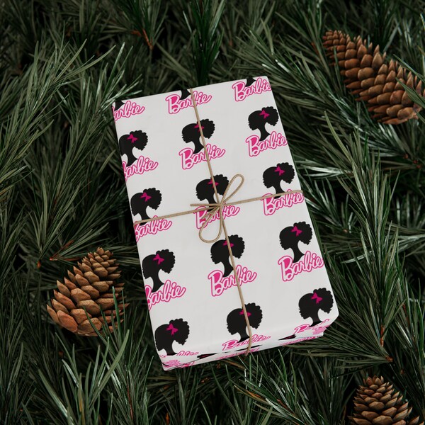 Barbie Wrapping Paper - Etsy