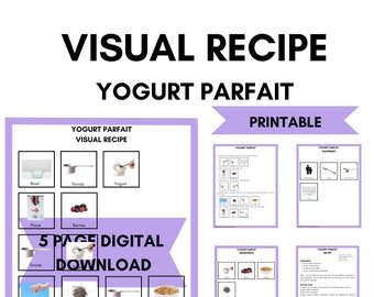 PLAYDOUGH Printable Visual Recipe for Toddlers and Young Children ...