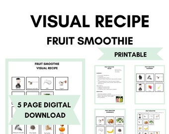 PLAYDOUGH Printable Visual Recipe for Toddlers and Young Children ...