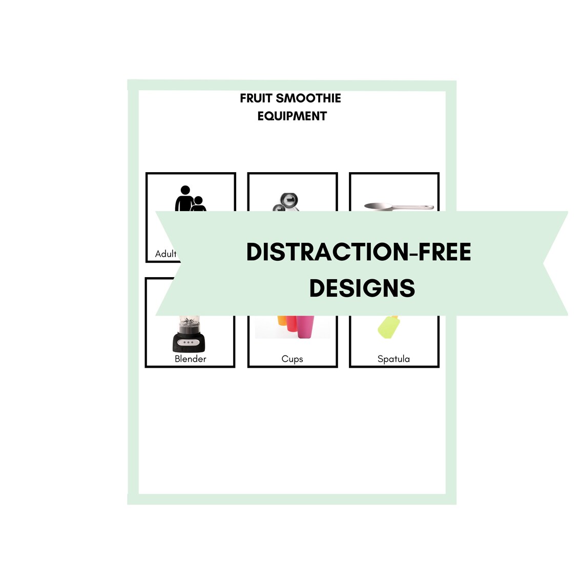 Fruit Smoothie Visual Recipe: Toddler Cookbook, Preschool Learning ...