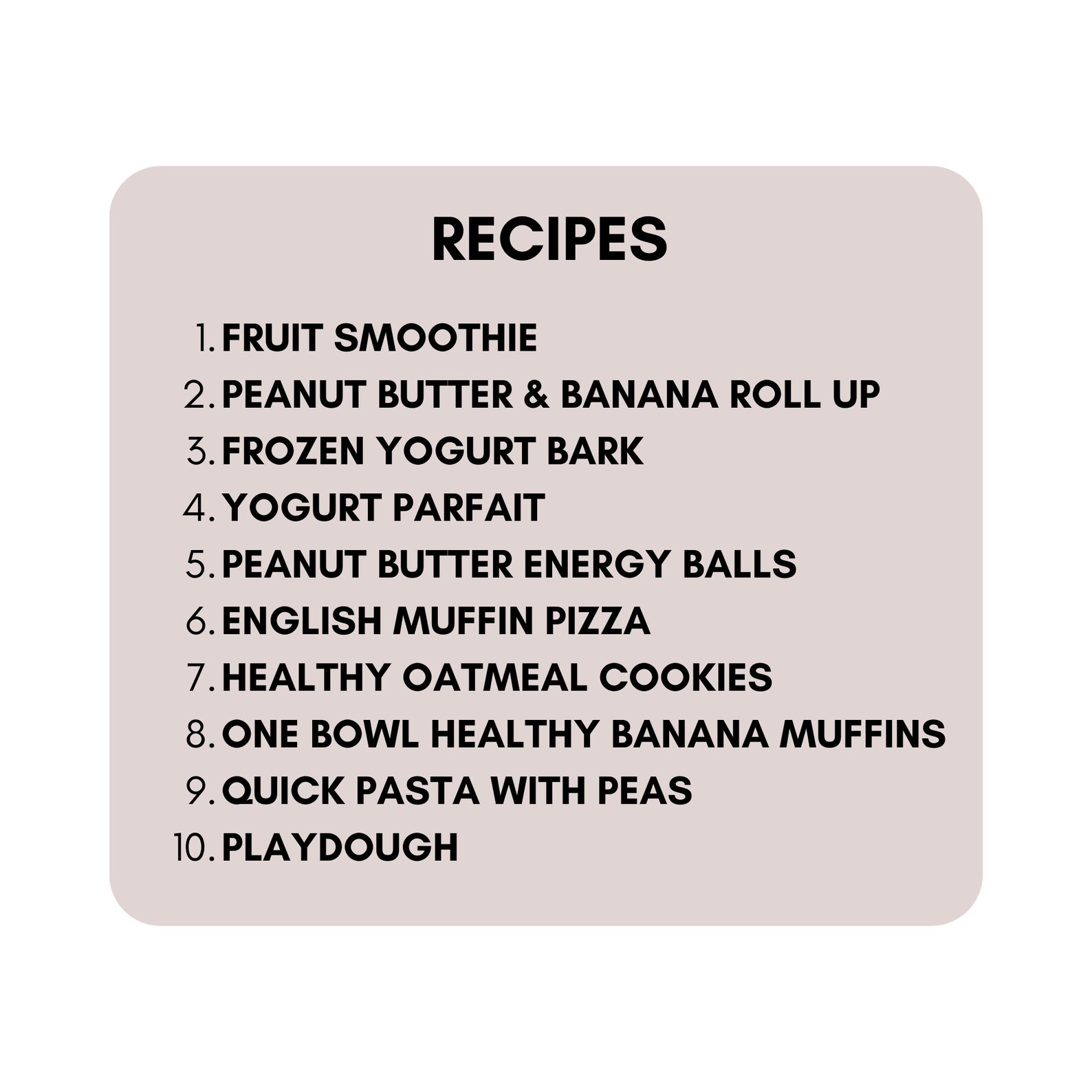BUNDLE Printable VISUAL RECIPEBOOK for Toddlers and Young Children ...