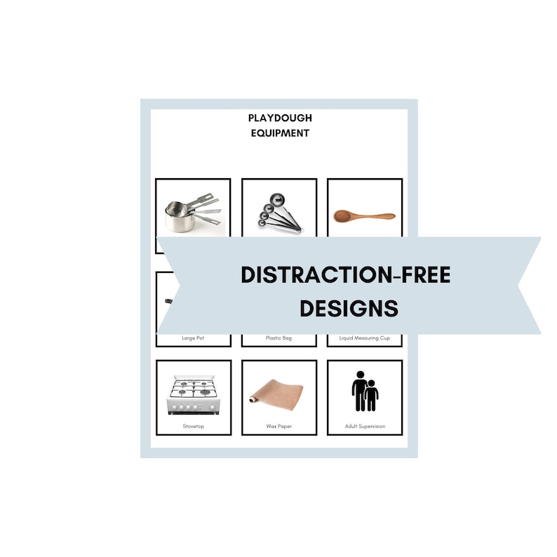 PLAYDOUGH Printable Visual Recipe for Toddlers and Young Children ...