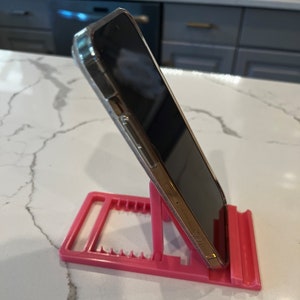 Adjustable 3d-printed Phone Stand - Etsy