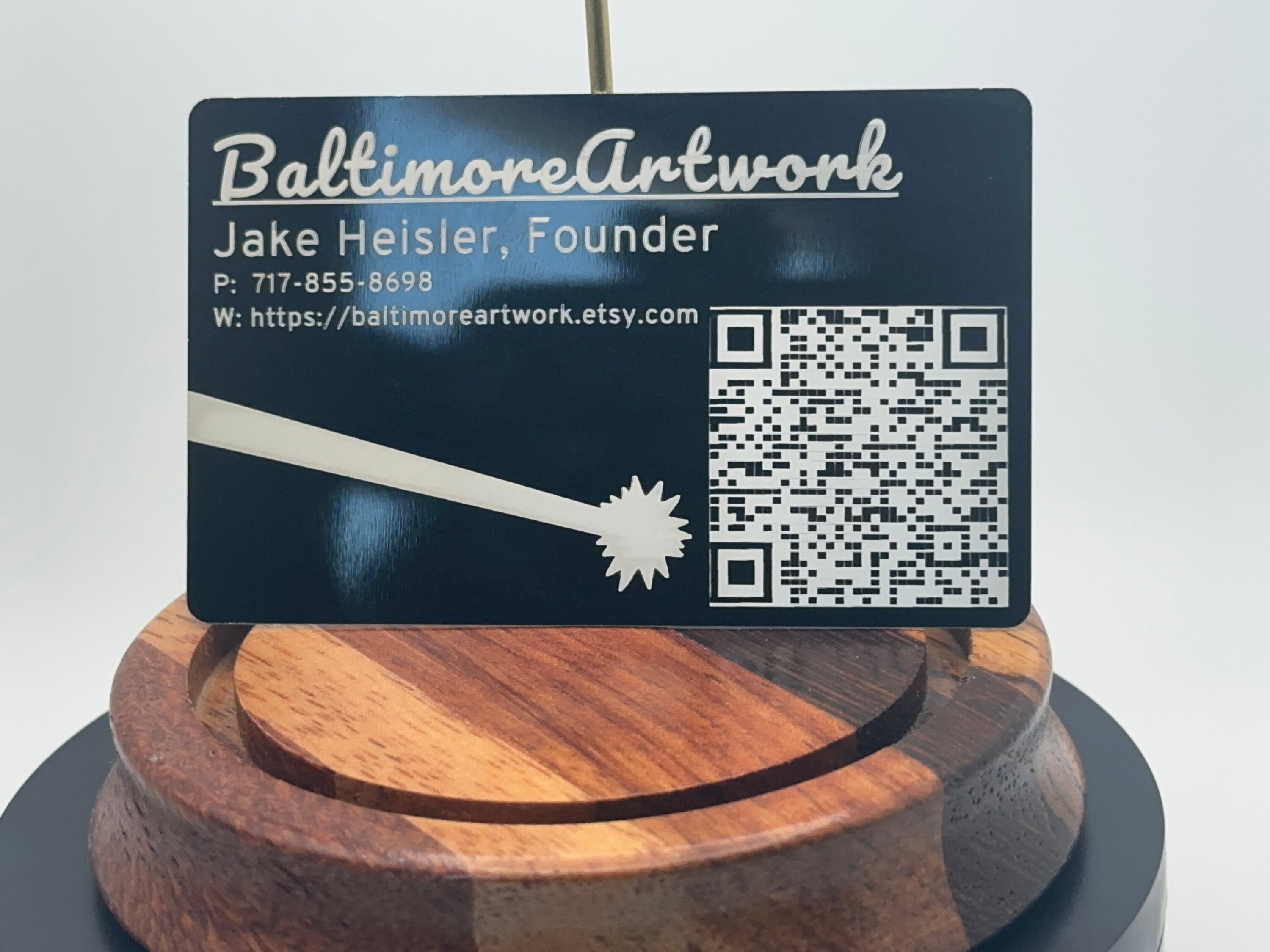 Custom Metal Business Cards – Premium Laser Engraved Steel Cards for ...