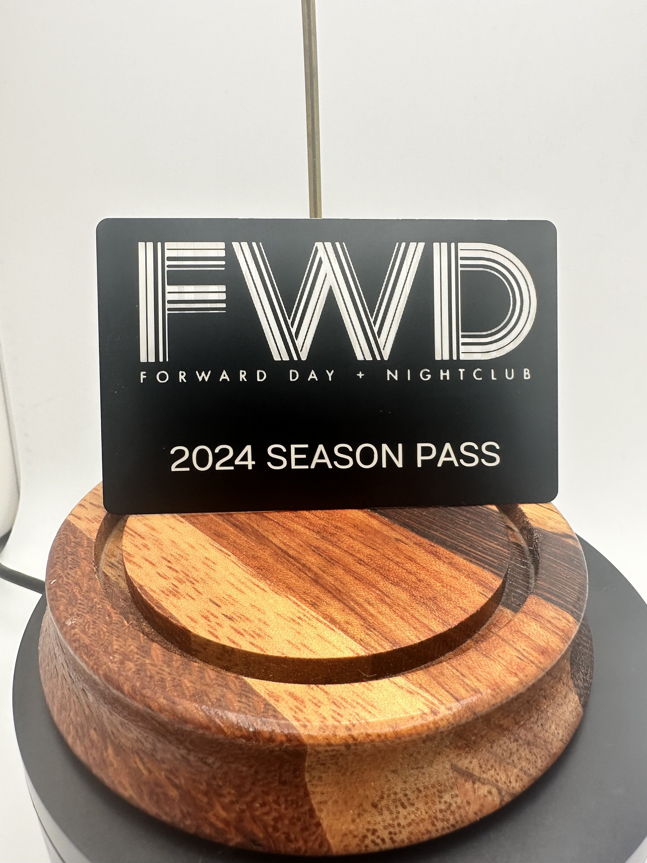 Custom Event Passes - VIP PASS- Season Pass - Metal Card - Laser ...