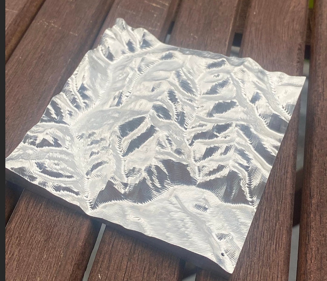 3D Map of Vail, Colorado - Etsy