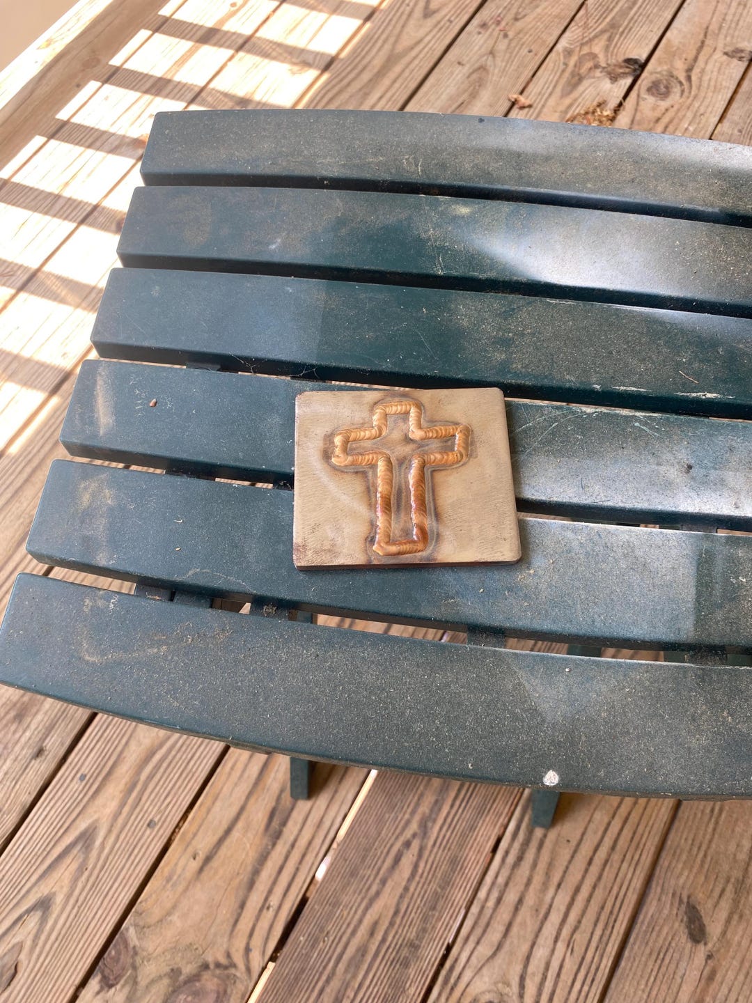 Cross Drink Coaster - Etsy