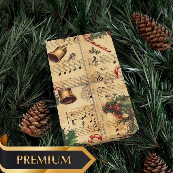 Musical Wrapping Paper - Etsy