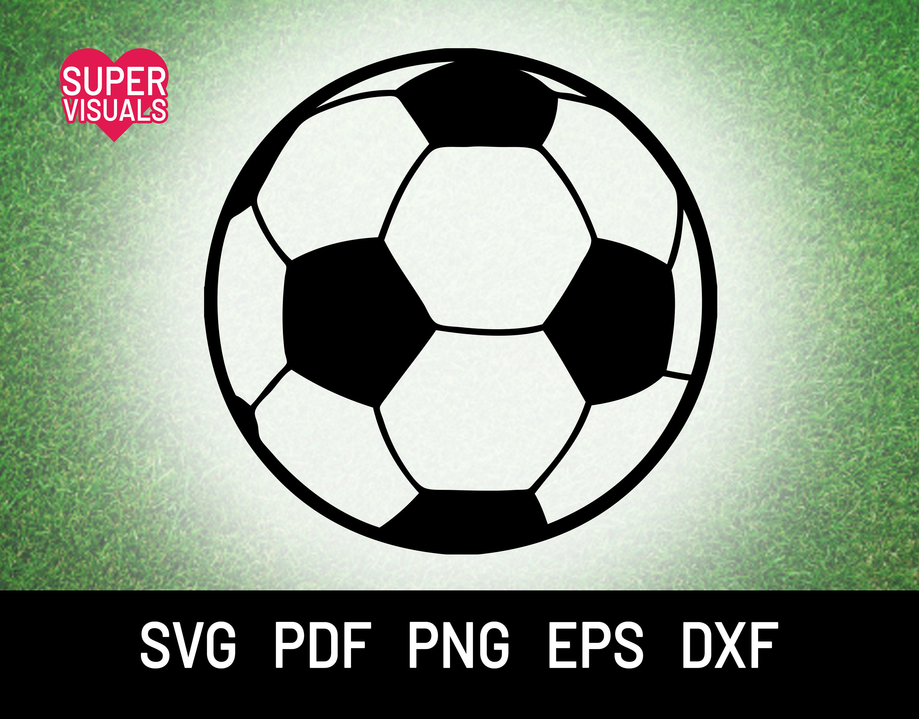 Soccer Ball SVG Files | Soccer Ball Split Frame Cut Files | Soccer Ball ...