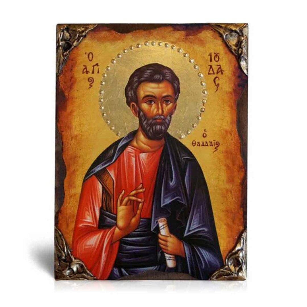 Jude the Apostle Judas Thaddaeus Lithograph Mount Athos - Etsy