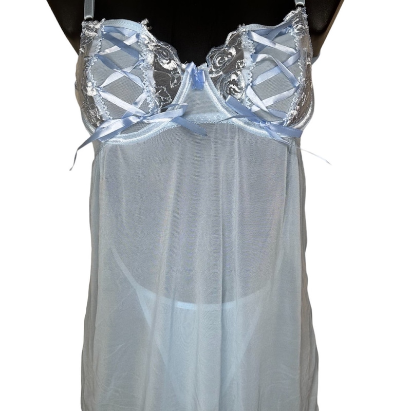 Transparent Babydoll Nightgown - Etsy