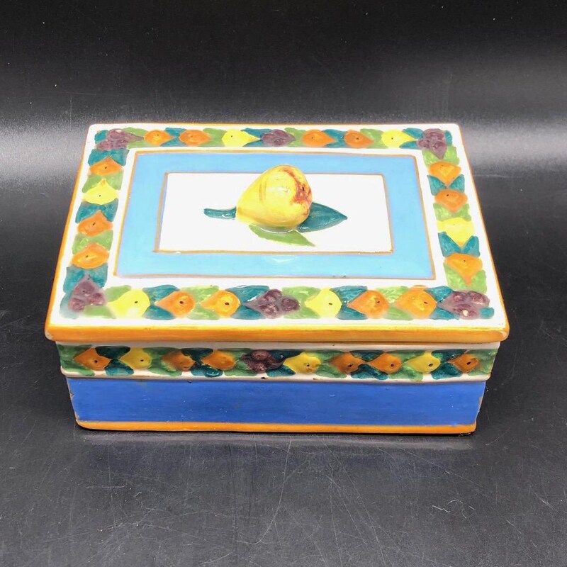 Pottery Trinket Box - Etsy