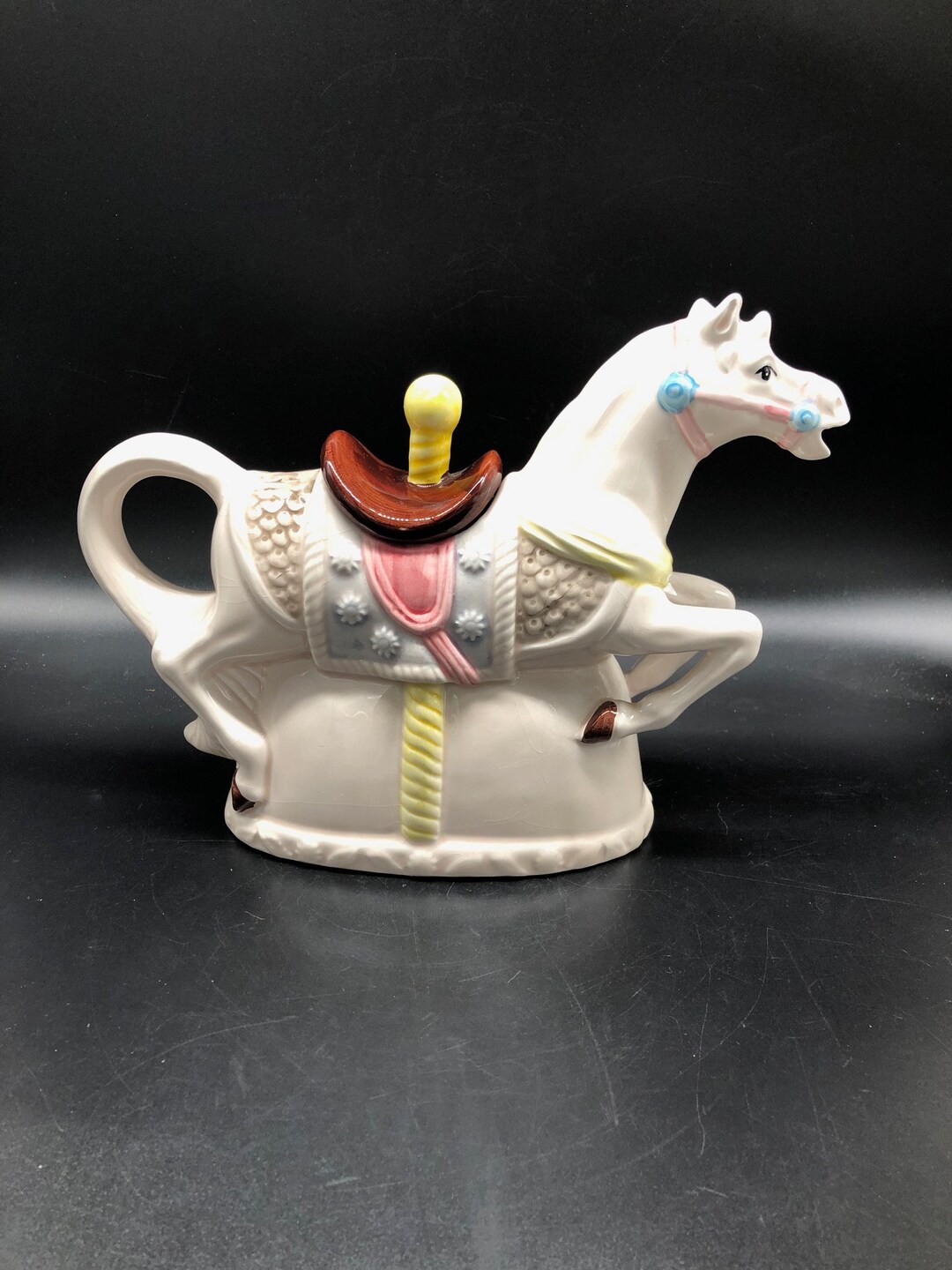 Vintage Heritage Mint Carousel Horse Teapot, for Decorative Use Only - Etsy
