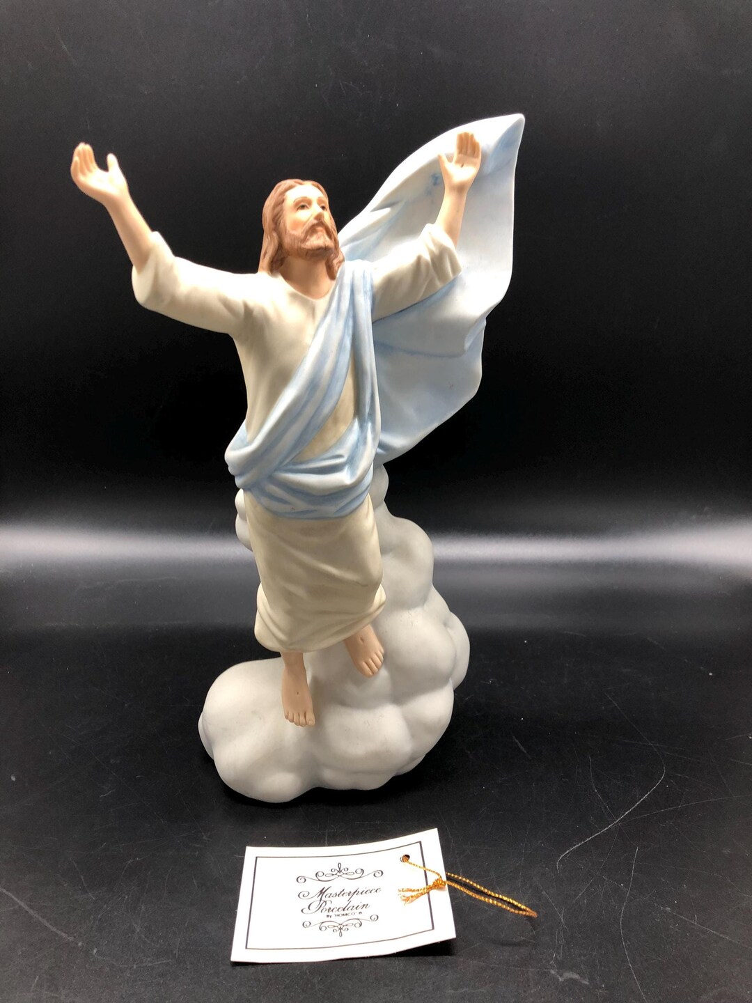 Vintage 1996 Masterpiece Porcelain by Home Interior Jesus Figurine, the ...