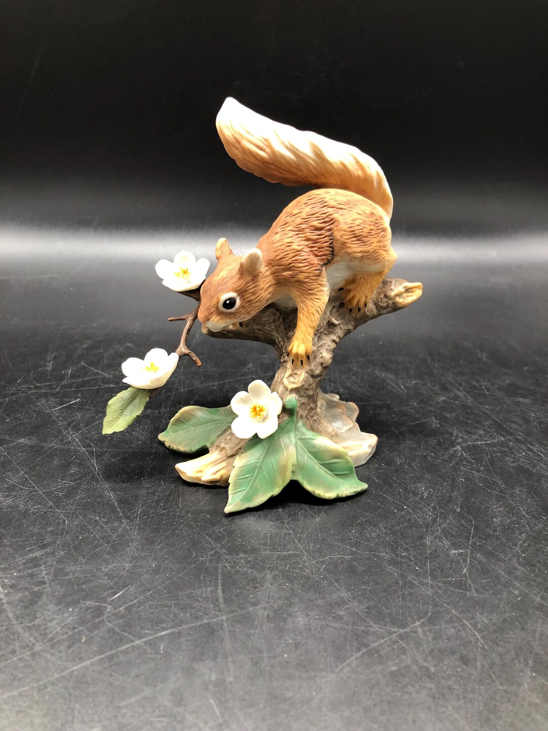 Vintage Lenox Springtime Scamper, Red Squirrel Porcelain Figurine ...