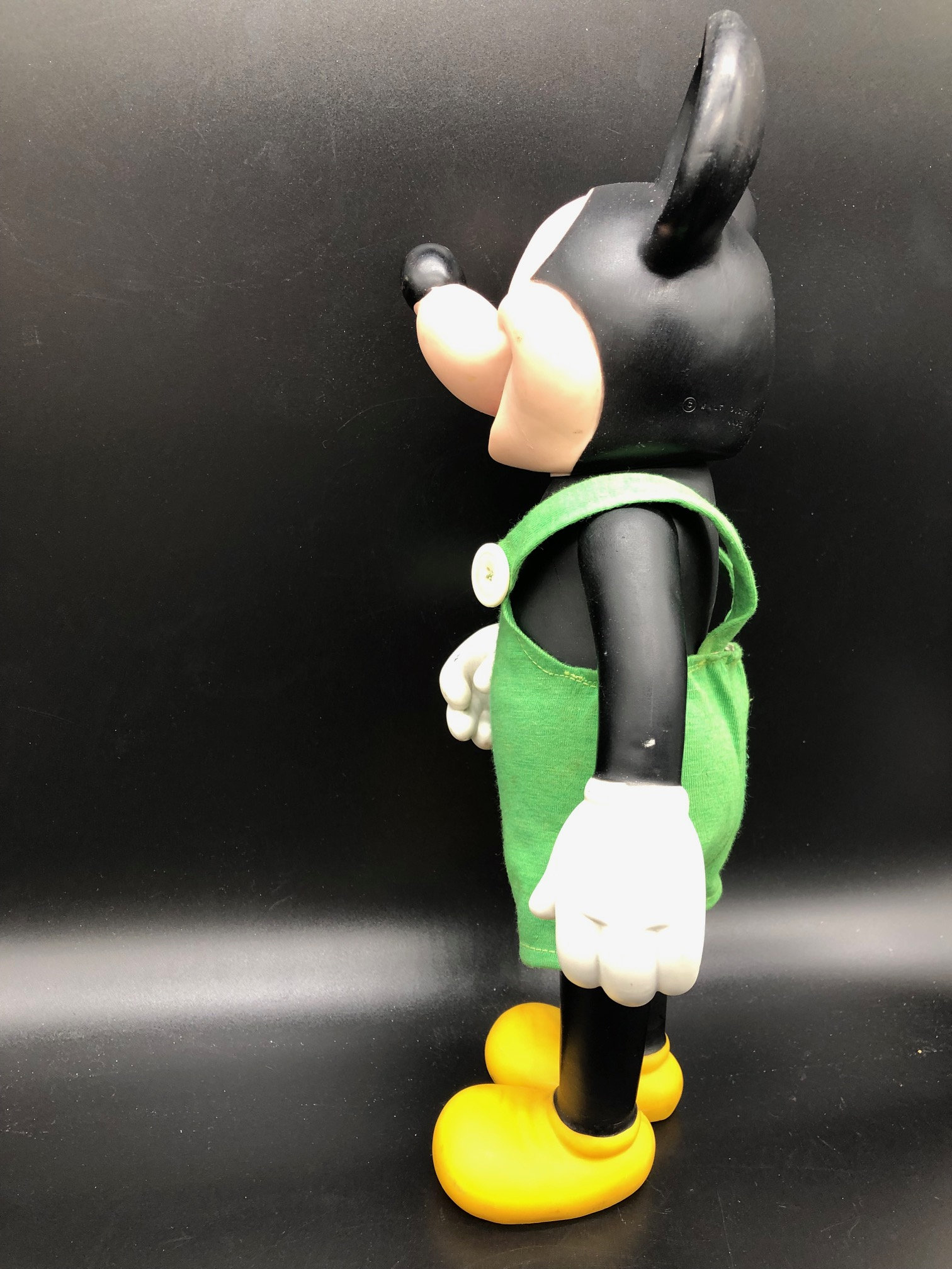 Vintage 1977 Walt Disney Mickey Mouse, Remco Toys, Vinyl 15 Mickey ...