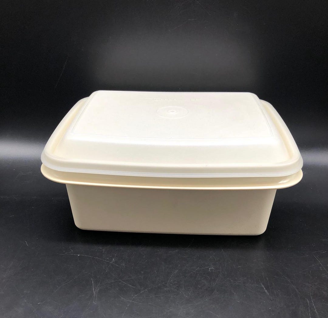 Vintage Tupperware Freeze N Save Ice Cream Keeper Container With Lid ...