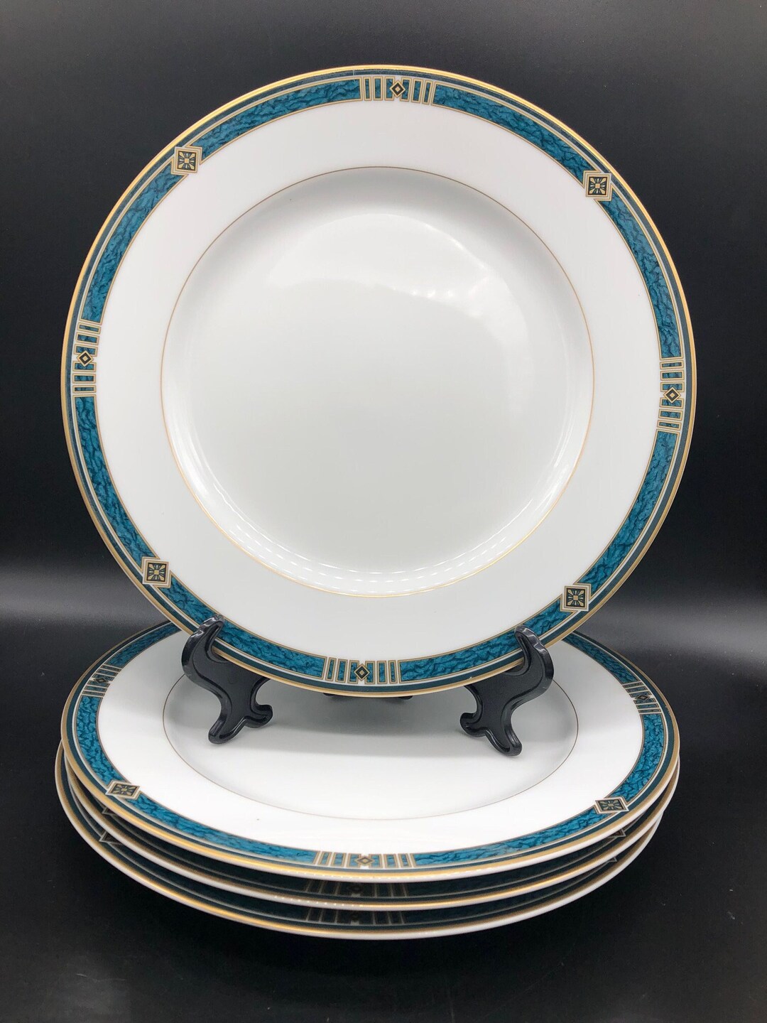 Set of 4 Vintage Kenyon Fine China by Wedgwood, Embassy Collection 10. ...