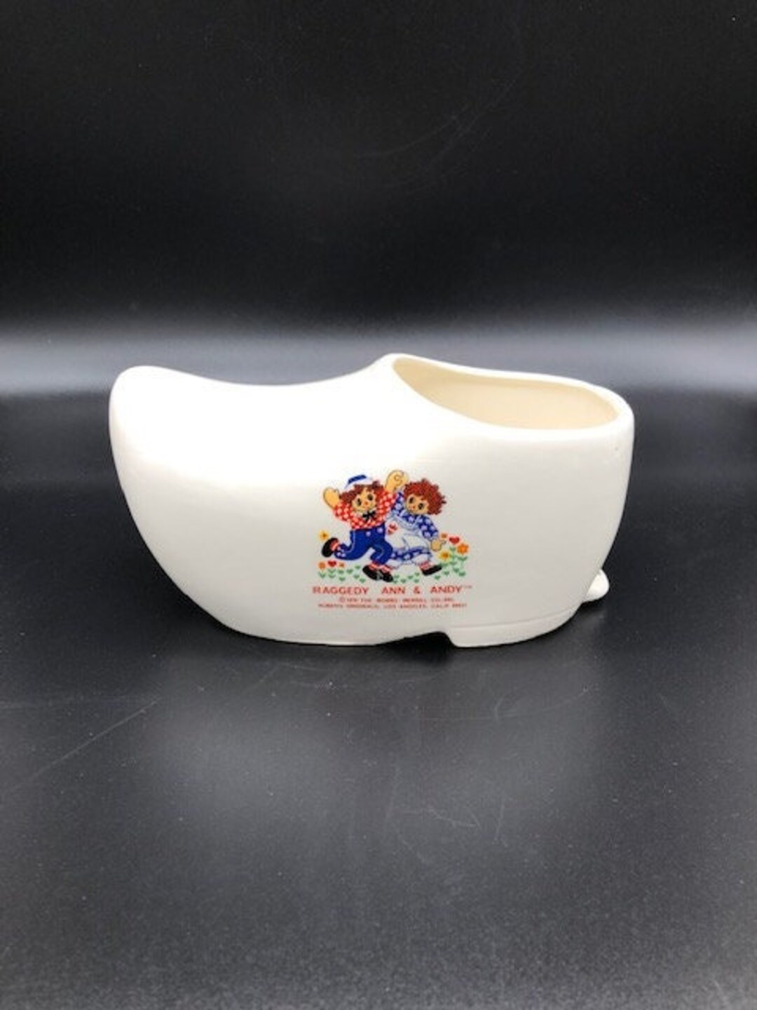 Vintage 1976 Raggedy Ann & Andy Dutch Shoe Planter Ruben's Originals in ...