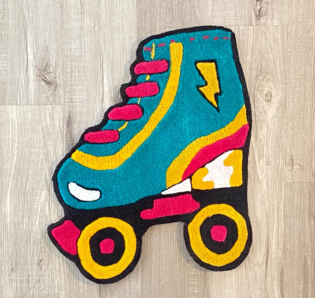 Custom Roller Skate Rug - Etsy