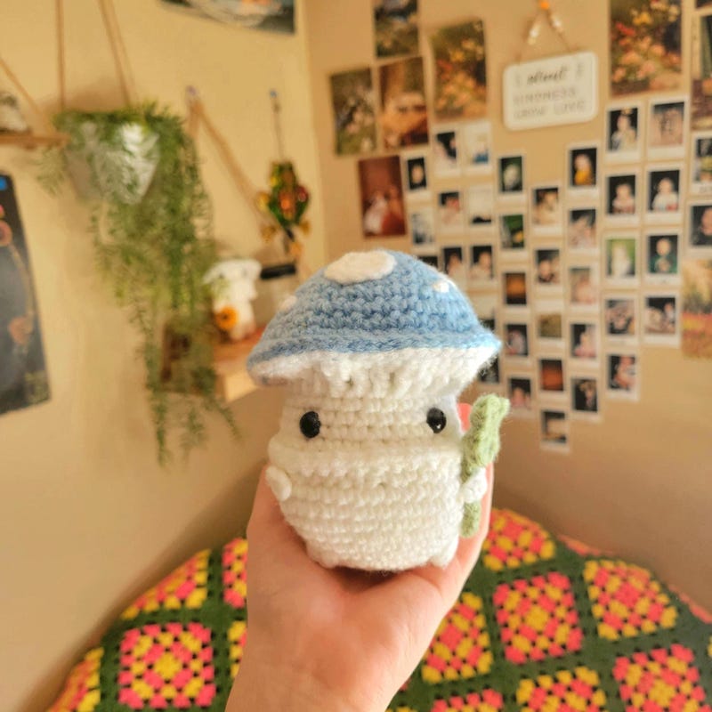 Crochet Mushroom Plush - Etsy