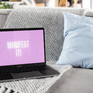 Manifest Desktop Wallpaper, Aesthetic Mac Background, Computer ...
