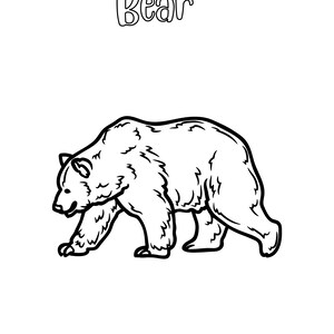 Animals Coloring Pages, Kids Printable Coloring Pages, Kids Animal ...