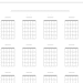 Extra-large Blank 6-string Guitar Tablature, 4 Rows - Easy to Read ...