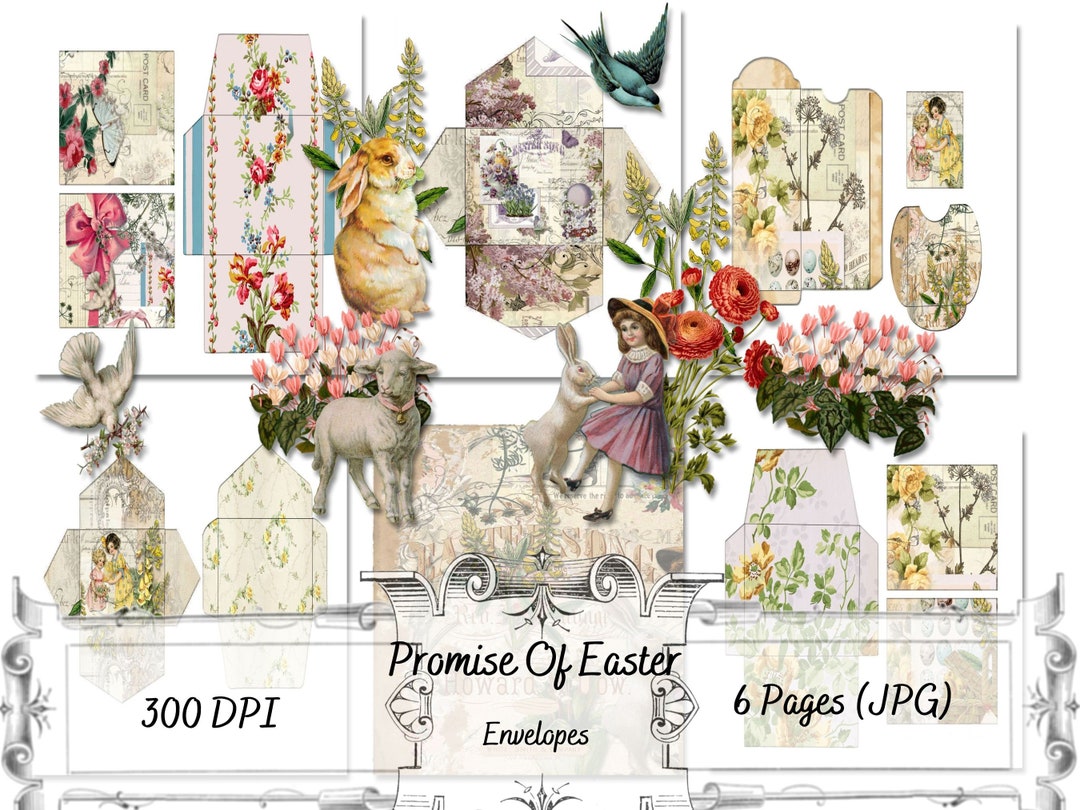 Promise of Easter - Printable Envelope Pages - Junk Journaling ...