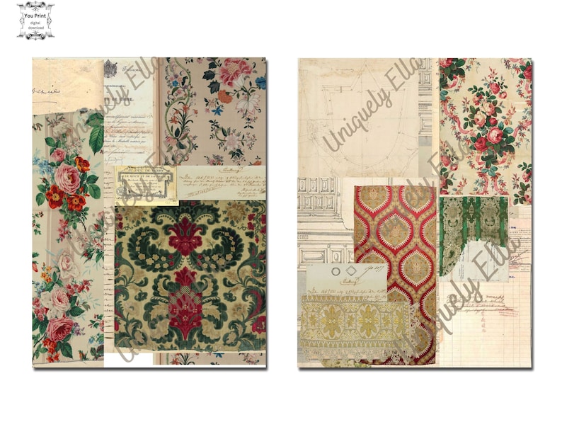Tapestry and Textiles - Winter Pages - Printable Pages - Junk ...