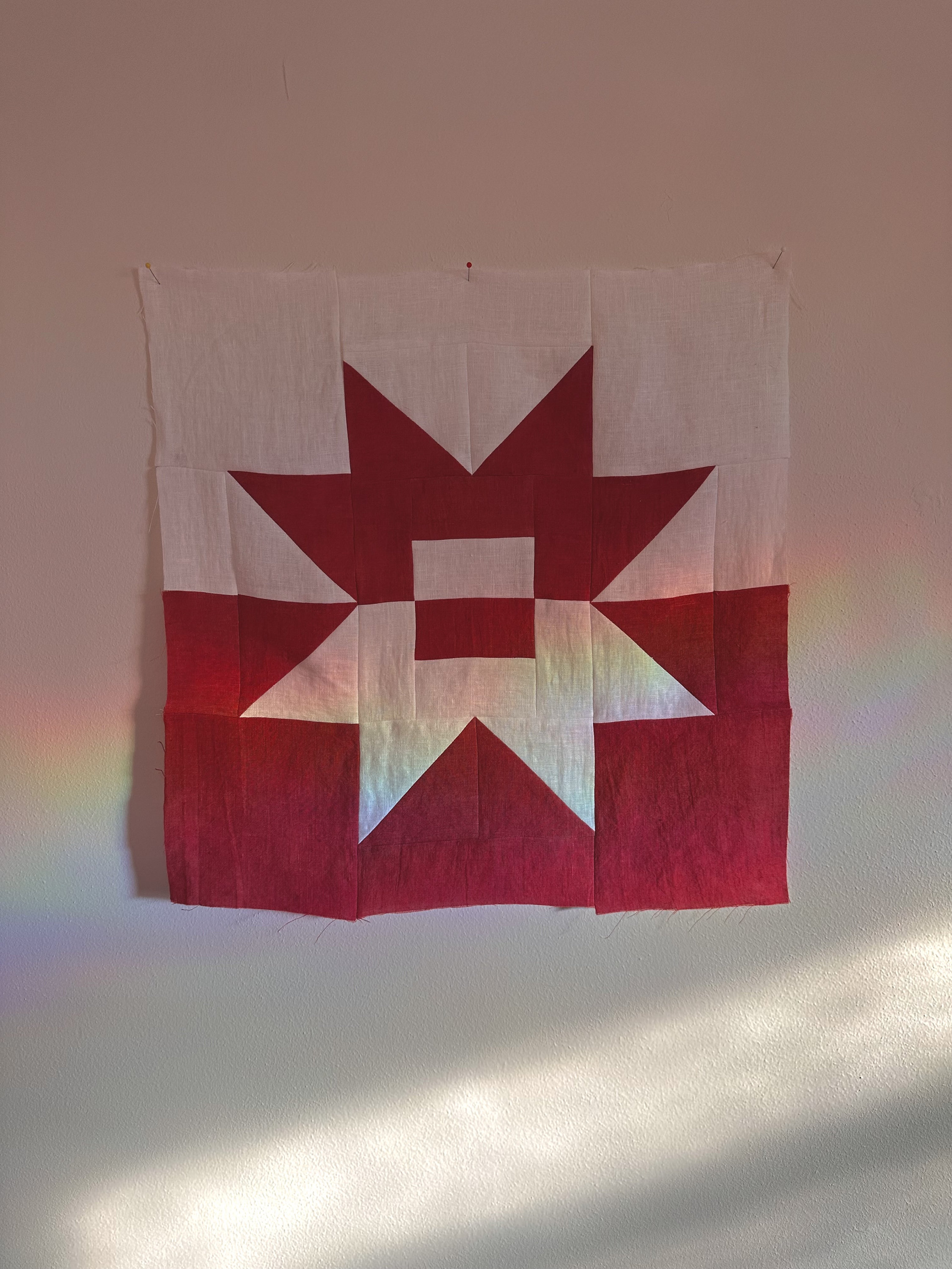 Hollow Star Quilt Pattern, Instant Download, FOUR Sizes: 45x45, 60x60 ...