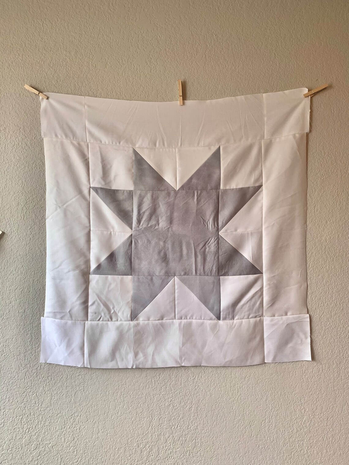 EXTRA LARGE Sawtooth Star Quilt Block Pattern Simple Pattern - Etsy Canada