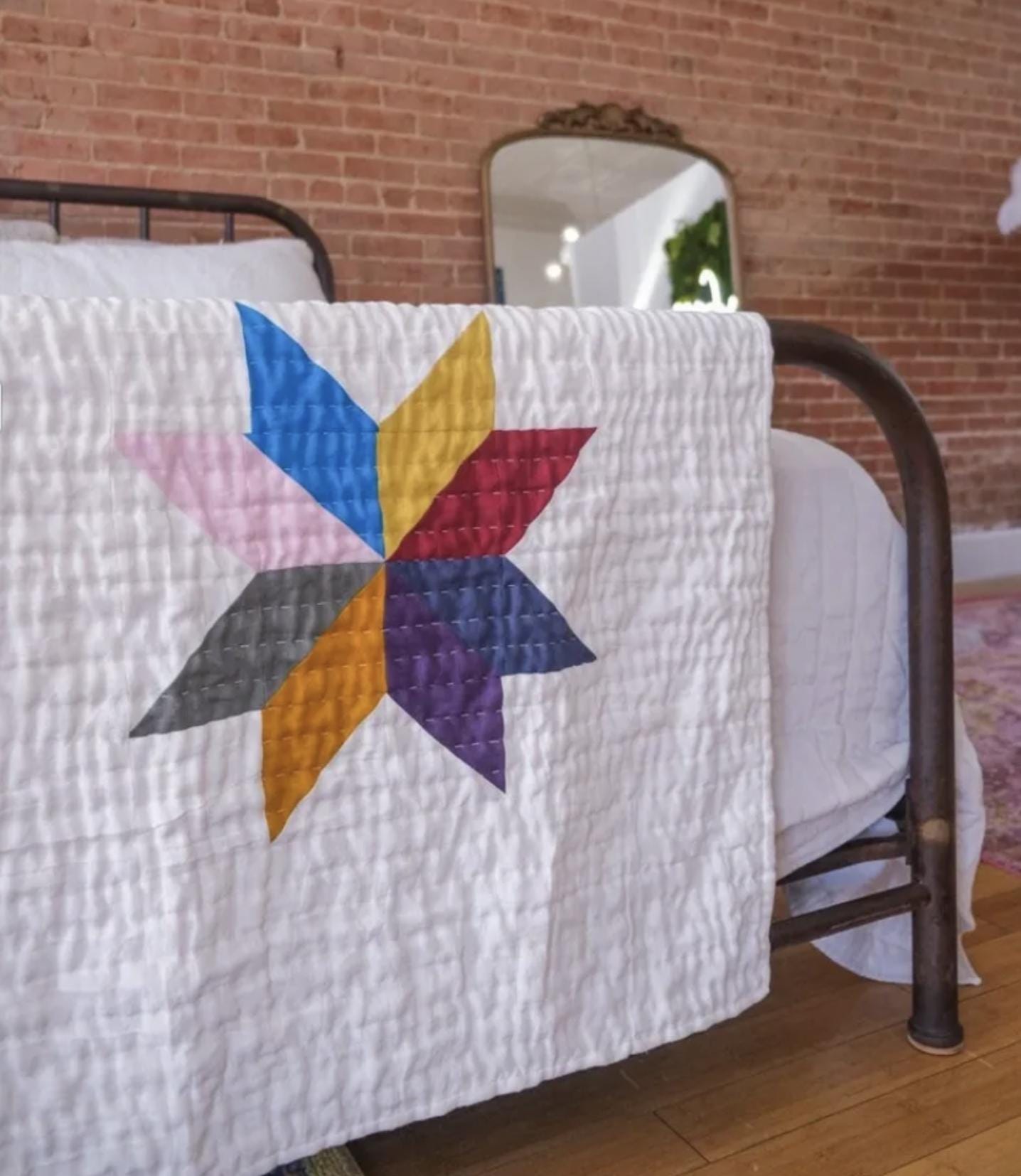 Pinwheel Star Quilt Pattern: Beginner Friendly, Nine Sizes (digital ...