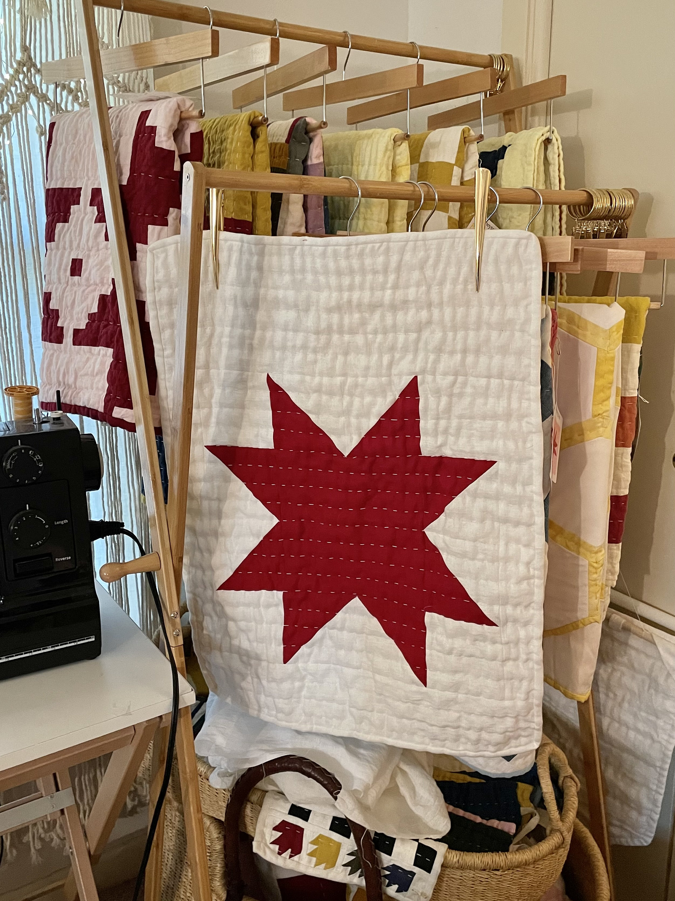 Sawtooth Star Quilt Pattern: Beginner Friendly, Nine Sizes (digital ...