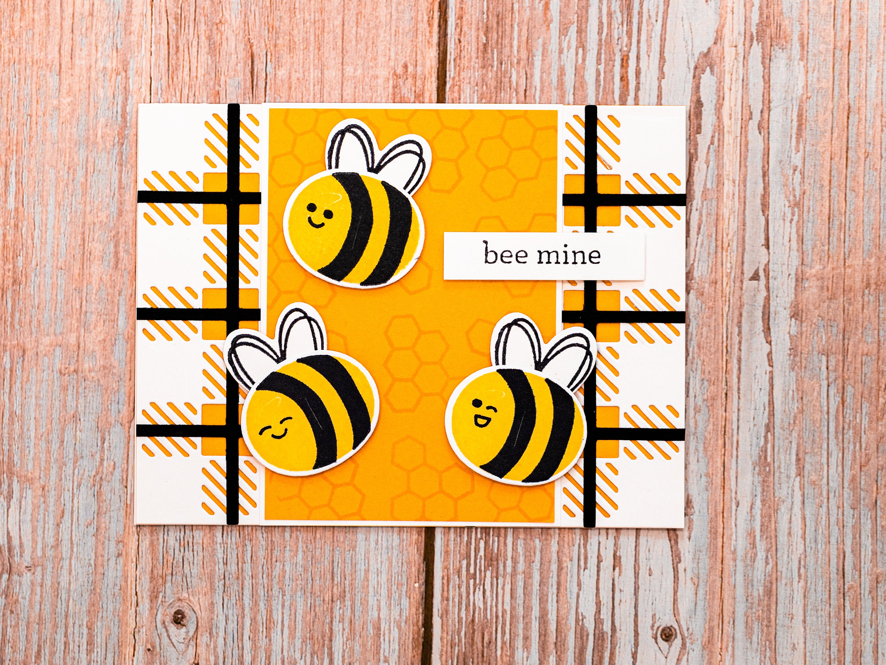 3D Bee Mine Valentine's Day Card, Valentine's Card, Bee Card, Animal ...