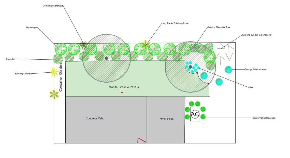 CUSTOM Landscape Design for YOUR Landscaping Needs (A) - Etsy